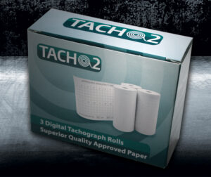 TACHO2 Digital Tachograph Rolls – 3 rolls per box | Tachograph Supplies