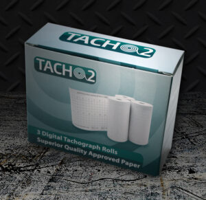 TACHO2 Digital Tachograph Rolls – 3 rolls per box | Tachograph Supplies